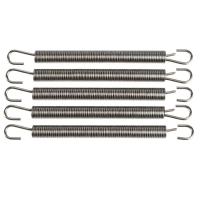 China 1.5mm Diameter 97mm Length High Carbon Steel Wire Balance Hook Spring Fixing Clip for Furniture Suspension for sale