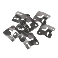 China Durable 4-Hole Zinc Coated Spring Clip for Sofa with 0.8mm/1.0mm Thickness Furniture Hardware for sale