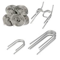 China Galvanized Zinc Mattress Clip C Clip Ring with 17/18/19/22mm Crown and 6000pcs/cnt Packing for Mattress Spring Support for sale