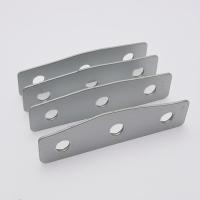 China Customized 5 Holes Half Plastic Covered Zinc Coated Sofa Spring Clip for Furniture Hardware for sale