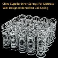 China High Carbon Steel Wire Bonnell Spring for Mattress with Customized Coil Counts and 10-Year Warranty for sale