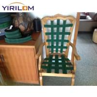 China 50mm Wide Green Elastic Sofa Webbing with Polypropylene Rubber Blend for Furniture Upholstery for sale