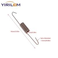 China 1.5mm Steel Wire Balance Hook Spring Fixing Clips with Zinc-Plated Anti-Rust for 97mm Length Zigzag Spring Fixing for sale