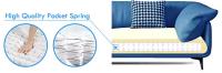China Customizable Size Sofa Pocket Spring with High Carbon Steel Wire and Individual Pocketed Coils for Superior Comfort for sale