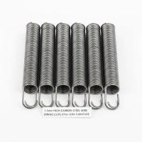 China 1.5 mm Diameter High Carbon Steel Wire Balance Hook Spring Fixing Clips with 97 mm Length for Sofa Furniture for sale