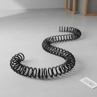 China Customized Black 4.0mm Wire Diameter High Durability Zigzag Spring for Sofa and Chair for sale