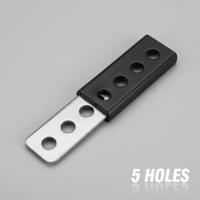 China 5 Holes Zinc Coated Half Plastic Covered Spring Clip for Sofa Zig Zag Springs for sale