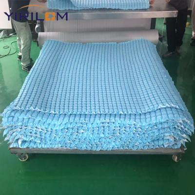 China High Carbon Steel Wire Micro Pocket Spring Unit with 1.6mm~2.3mm Steel Diameter and Non Woven Fabric Cover for Mattress Support for sale