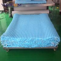 China High Carbon Steel Wire Micro Pocket Spring Unit with 1.6mm~2.3mm Steel Diameter and Non Woven Fabric Cover for Mattress Support for sale
