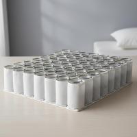 China High Carbon Steel Wire Micro Pocket Spring Unit with 1.6mm~2.3mm Steel Diameter and Non Woven Fabric Cover for Mattress Support for sale