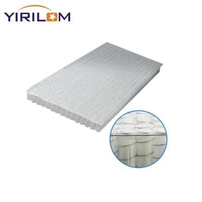 China High Carbon Steel Wire Mattress Pocket Spring Unit with 5 Turns and Customizable Zones for sale