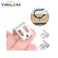 China Guangdong Factory Wholesale Price Good Quality Furniture Accessories Zigzag Spring Sofa Metal Clips 4 Holes Spring Clips for sale
