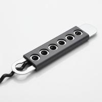 China 5 Holes Zinc Coated Half Plastic Covered Spring Clip for Sofa Zig Zag Springs for sale