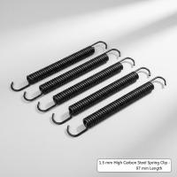 China 1.5 mm Diameter High Carbon Steel Wire Balance Hook Spring Fixing Clips with 97 mm Length for Sofa Furniture for sale