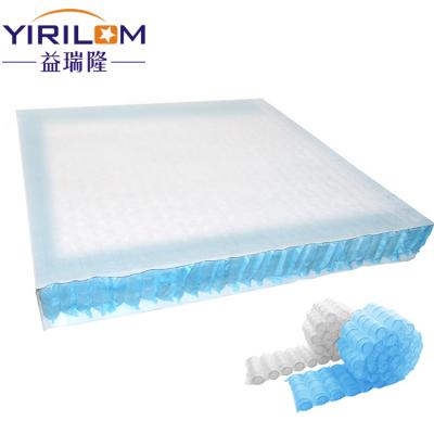 China High Carbon Steel Wire Mattress Pocket Spring Unit with Non Woven Fabric Cover and Zoned Support (1/3/5/7 Zones) for sale
