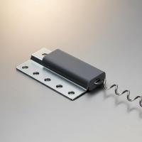China 5 Holes Zinc Coated Half Plastic Covered Spring Clip for Sofa Zig Zag Springs for sale