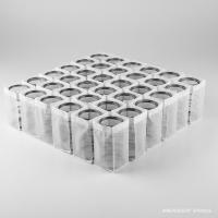 China Independent Springs Mattress Pocket Spring with High Carbon Steel Wire and Non-Woven Fabric Cover for sale