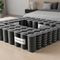 China High Carbon Steel Wire Mattress Pocket Spring with Motion Isolation and Zoned Support for Enhanced Comfort for sale