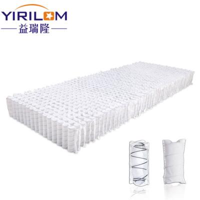 China Hypoallergenic Mattress Pocket Spring Unit with Customizable Hardness Zones Made from High-quality Steel for sale