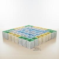 China Hypoallergenic Mattress Pocket Spring Unit with Customizable Hardness Zones Made from High-quality Steel for sale
