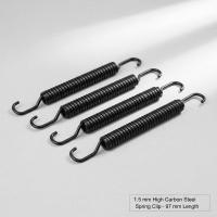China 1.5 mm Diameter High Carbon Steel Wire Balance Hook Spring Fixing Clips with 97 mm Length for Sofa Furniture for sale