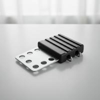 China 5 Holes Zinc Coated Half Plastic Covered Spring Clip for Sofa Zig Zag Springs for sale