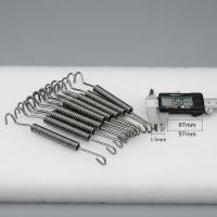 China 1.5 mm Diameter High Carbon Steel Wire Balance Hook Spring Fixing Clips with 97 mm Length for Sofa Furniture for sale