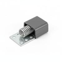China 5 Holes Zinc Coated Half Plastic Covered Spring Clip for Sofa Zig Zag Springs for sale