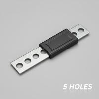 China 5 Holes Zinc Coated Half Plastic Covered Spring Clip for Sofa Zig Zag Springs for sale