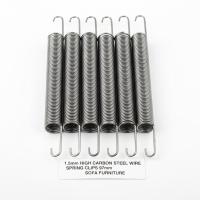 China 1.5 mm Diameter High Carbon Steel Wire Balance Hook Spring Fixing Clips with 97 mm Length for Sofa Furniture for sale