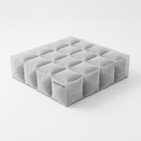 China 4 Inch Thickness Non Woven Fabric Pocket Spring with 70# High Carbon Steel Wire for Sofa Cushions for sale