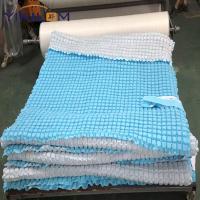 China High Carbon Steel Wire Micro Pocket Spring Unit with 1.6mm~2.3mm Steel Diameter and Non Woven Fabric Cover for Mattress for sale
