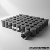 China 1.8mm Steel Diameter Noiseless Support Customized Size Sofa Pocket Spring for Enhanced Comfort for sale