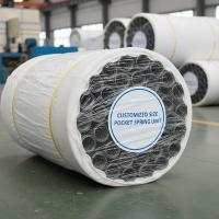 China High Carbon Steel Wire Customized Size Mattress Pocket Spring Unit with Compressed and Rolled Packing for sale