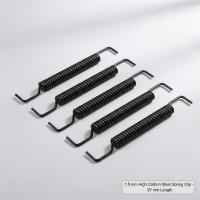 China 1.5 mm Diameter High Carbon Steel Wire Balance Hook Spring Fixing Clips with 97 mm Length for Sofa Furniture for sale