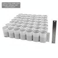 China 2.0mm Steel Wire 4'' Height Ergonomic Comfort Sofa Pocket Spring Unit for Enhanced Support for sale