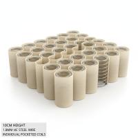 China 10cm Height Sofa Pocket Spring with 1.8mm High Carbon Steel Wire and Individual Pocketed Coils for sale