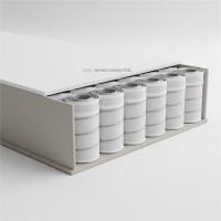 China 70# High Carbon Steel Wire Sofa Pocket Spring with Individual Pocketed Coils and 4 Inches Thickness for sale