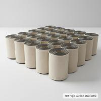 China 70# High Carbon Steel Wire Sofa Pocket Spring with Individual Pocketed Coils and 4 Inches Thickness for sale