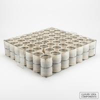 China Custom Size Sofa Pocket Spring with High Carbon Steel Wire and Individual Pocketed Coils for Luxury Sofas for sale