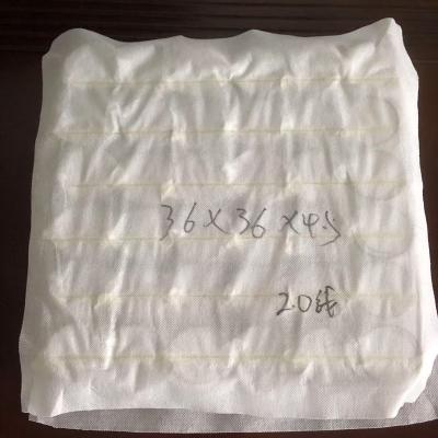 China Customizable Size 1.8mm Steel Wire Noiseless Sofa Pocket Spring Unit for Enhanced Comfort for sale