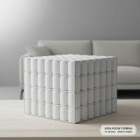 China hot selling sofa pocket spring 18inches size white fabric pocket spring for sale
