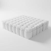 China hot selling sofa pocket spring 18inches size white fabric pocket spring for sale