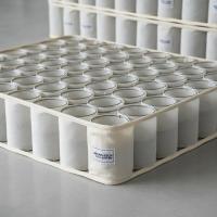 China High Carbon Steel Wire Mattress Pocket Spring with 1.0mm-2.3mm Steel Diameter and Non Woven Fabric Cover for sale