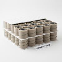 China 70# High Carbon Steel Wire Sofa Pocket Spring with Individual Pocketed Coils and 4 Inches Thickness for sale