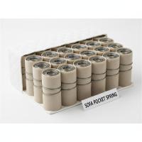China 70# High Carbon Steel Wire Sofa Pocket Spring with Individual Pocketed Coils and 4 Inches Thickness for sale