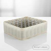 China High Carbon Steel Wire Mattress Pocket Spring with 1.0mm-2.3mm Steel Diameter and Non Woven Fabric Cover for sale