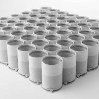 China High Carbon Steel Wire Mattress Pocket Spring with 1.0mm-2.3mm Steel Diameter and Non Woven Fabric Cover for sale