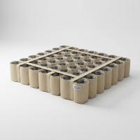 China Custom Size Sofa Pocket Spring with High Carbon Steel Wire and Individual Pocketed Coils for Luxury Sofas for sale