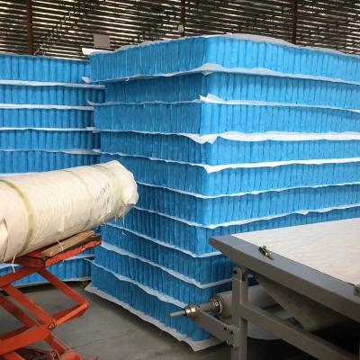China Durable Mattress Pocket Spring system featuring independent nested springs designed to improve mattress support and comfort for long lasting for sale
